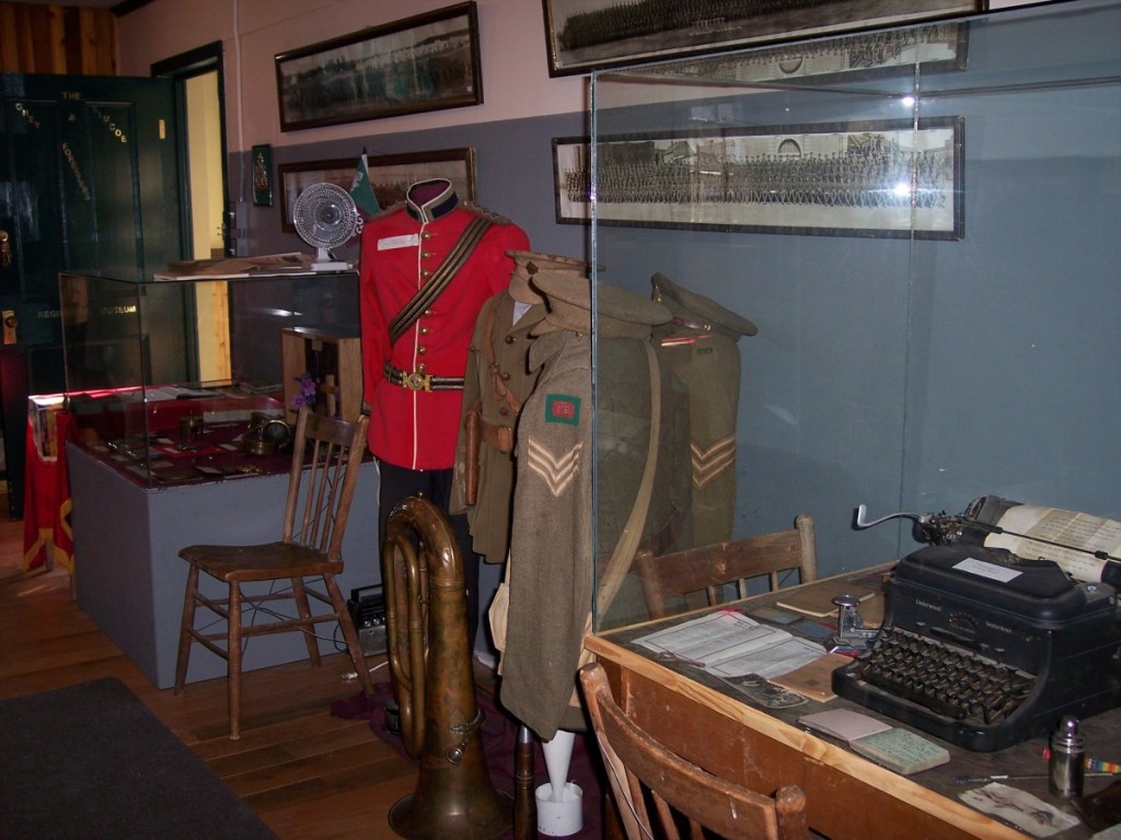 The Grey & Simcoe Foresters Museum, Mulcaster Street Armoury in Barrie ...