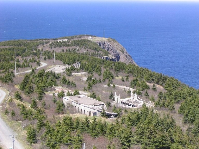 Aerial photo of the remains at Red Cliff, May 2005-2. Photo Tony ...