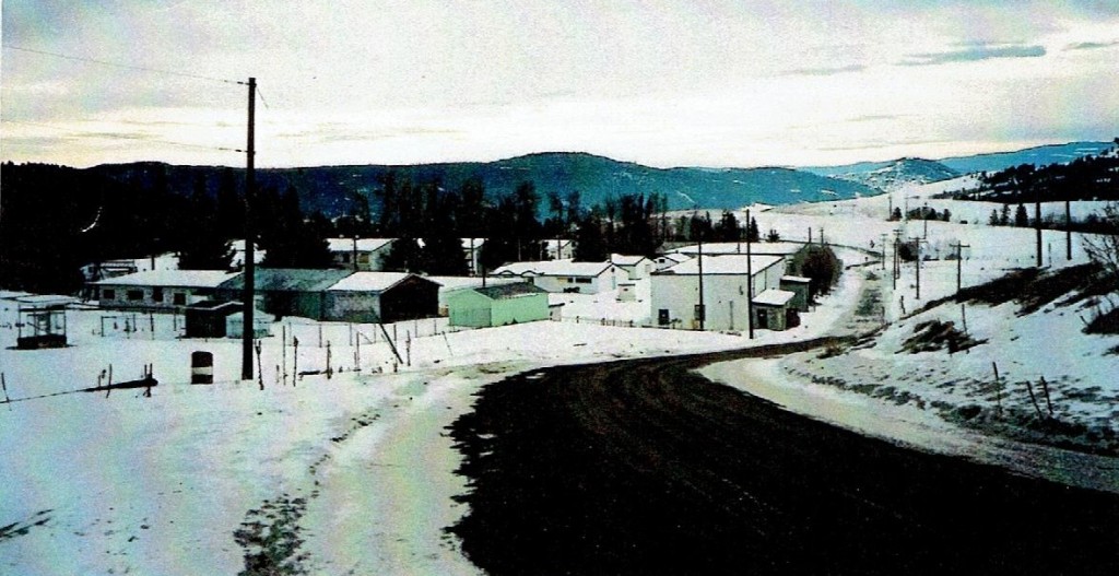 Kamloops from left to right – buildings 2, 1, 4, 5, 6 & 13 and the main ...