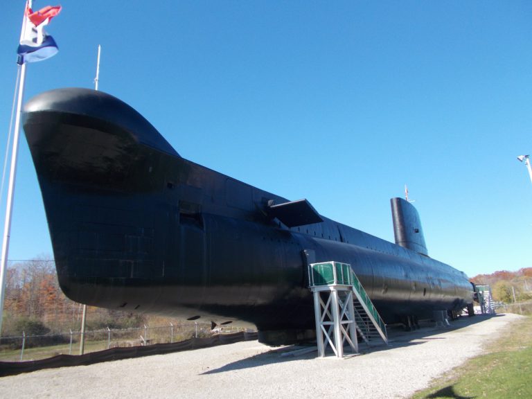 Retired Royal Canadian Navy submarine now a tourist attraction in Port ...