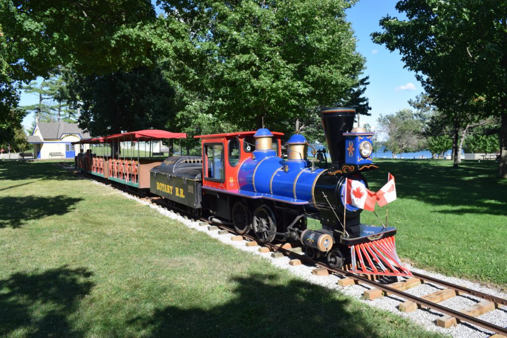 Orillia’s Rotary Train has entertained generations at Couchiching Beach ...