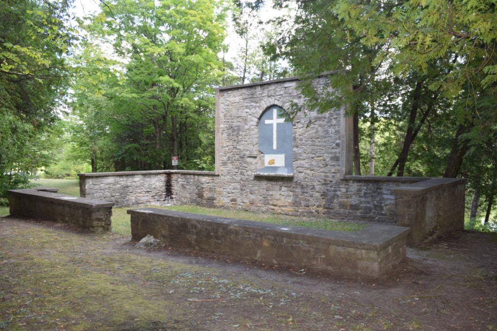 The ruins of St. Matilda’s Church – Canadian Military History